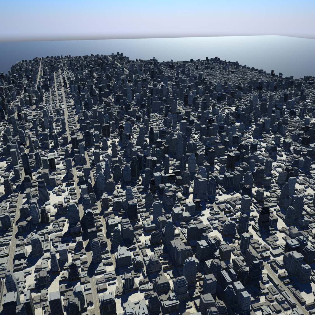 3dsmax Cityscape Scene City Streets