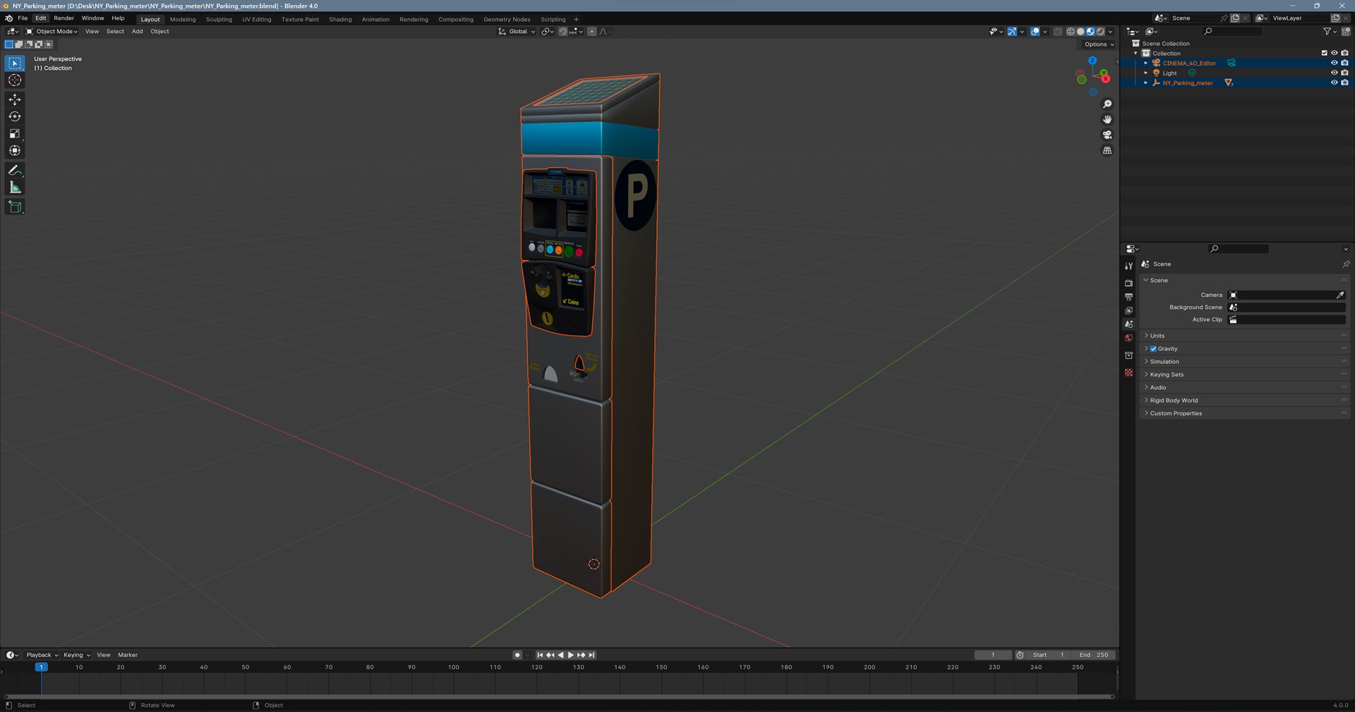 NY Parking Terminal 3D - TurboSquid 2159268