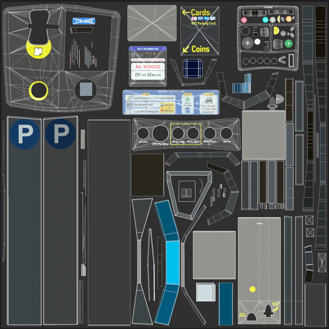 NY Parking Terminal 3D - TurboSquid 2159268