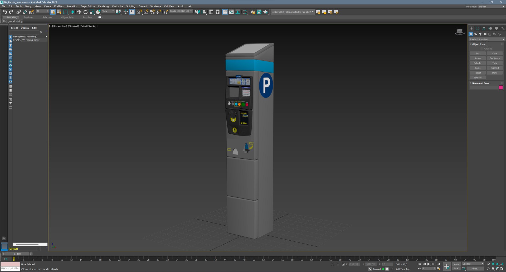 NY Parking Terminal 3D - TurboSquid 2159268