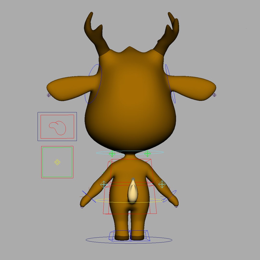 Cartoon Animation Character Model - TurboSquid 1642590