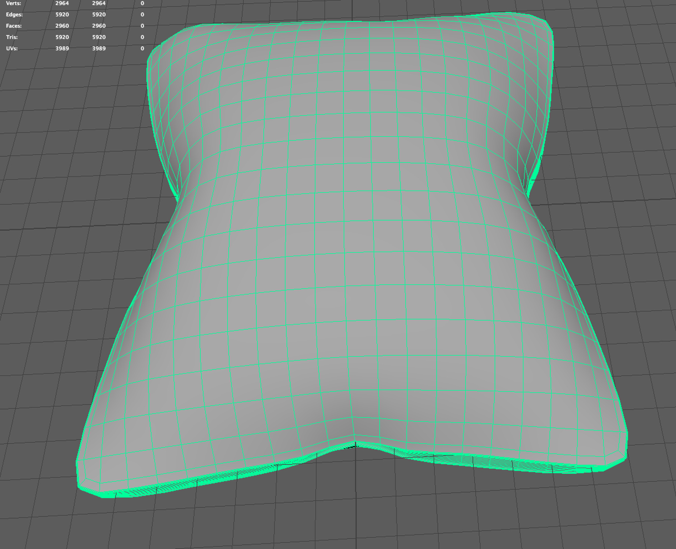3D pillow sleep model - TurboSquid 1243301