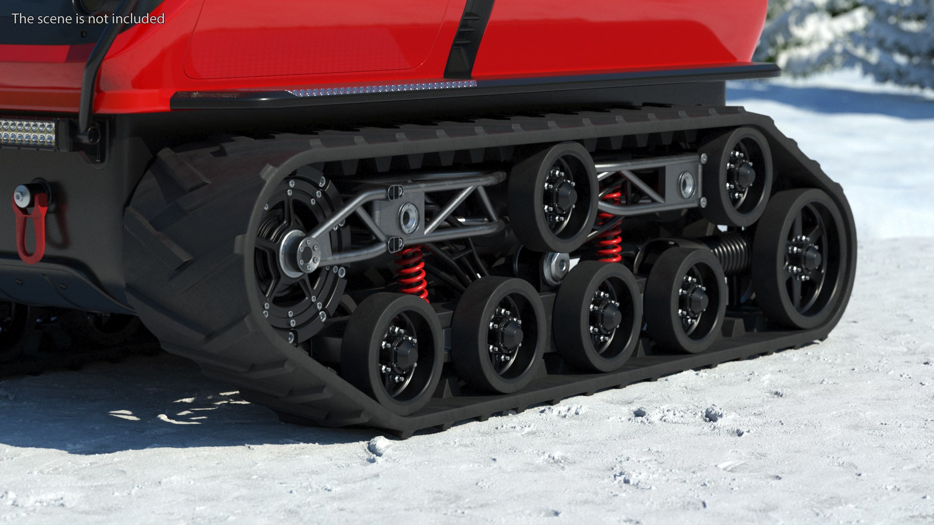 Polar Engine Track 3D Model - TurboSquid 2136142