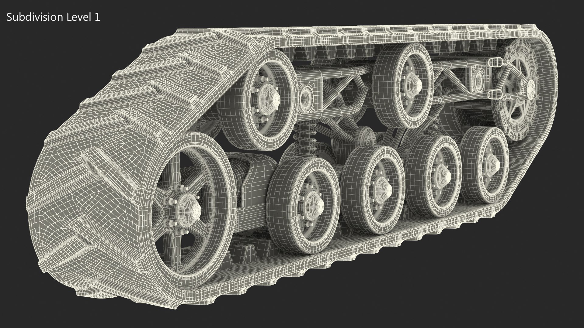Polar Engine Track 3D Model - TurboSquid 2136142