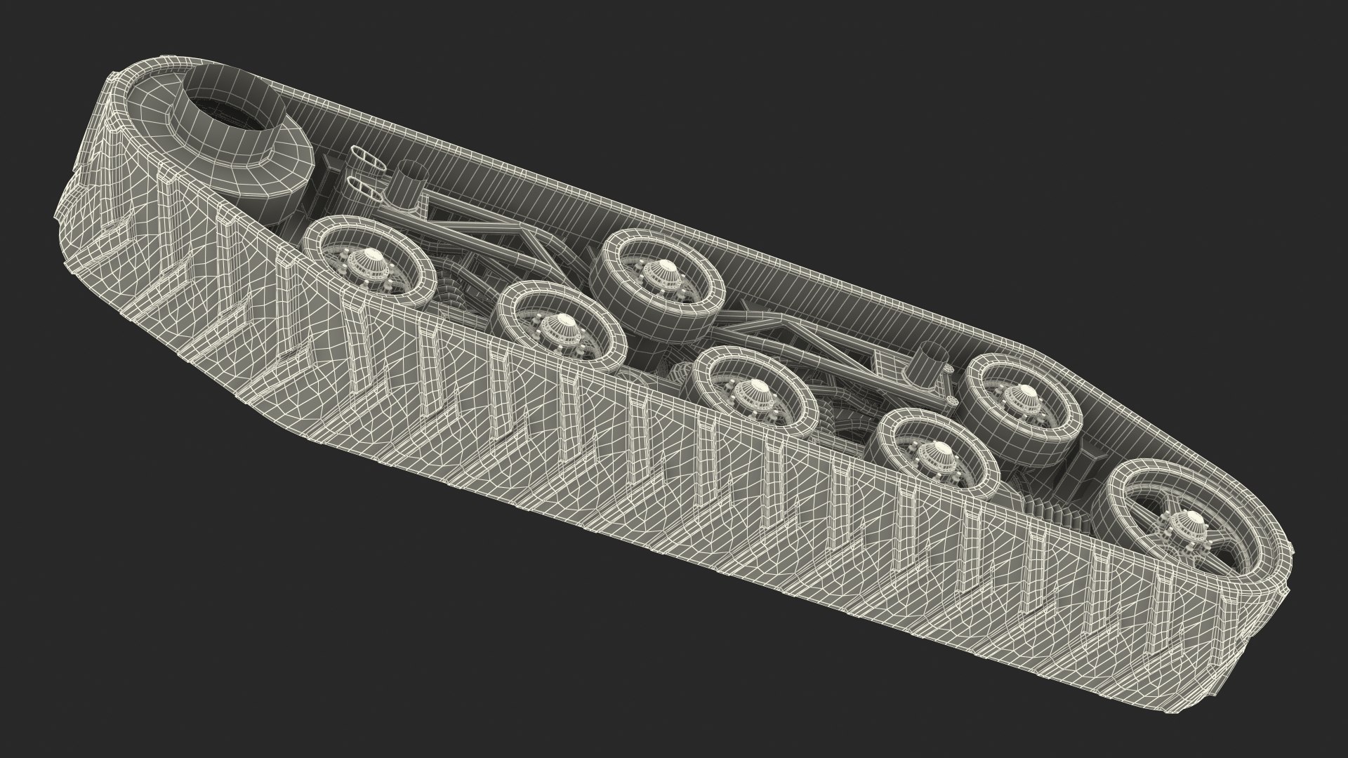Polar Engine Track 3D model - TurboSquid 2136142