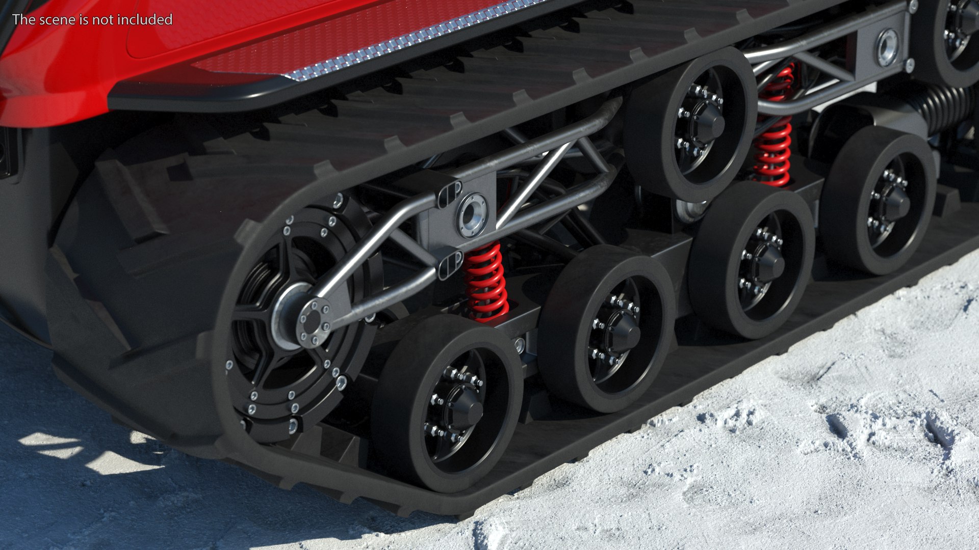 Polar Engine Track 3D Model - TurboSquid 2136142