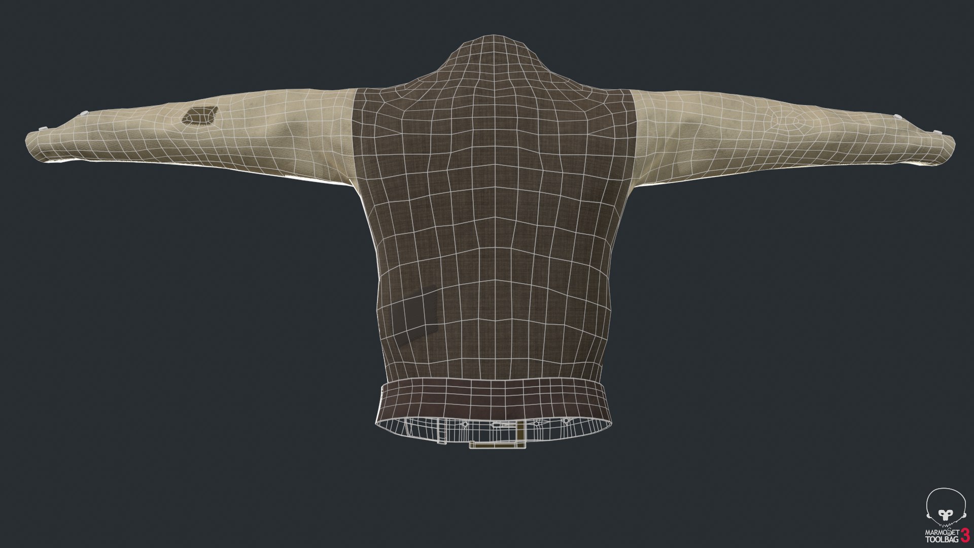 3D Cotton Retro Clothes - TurboSquid 1368078