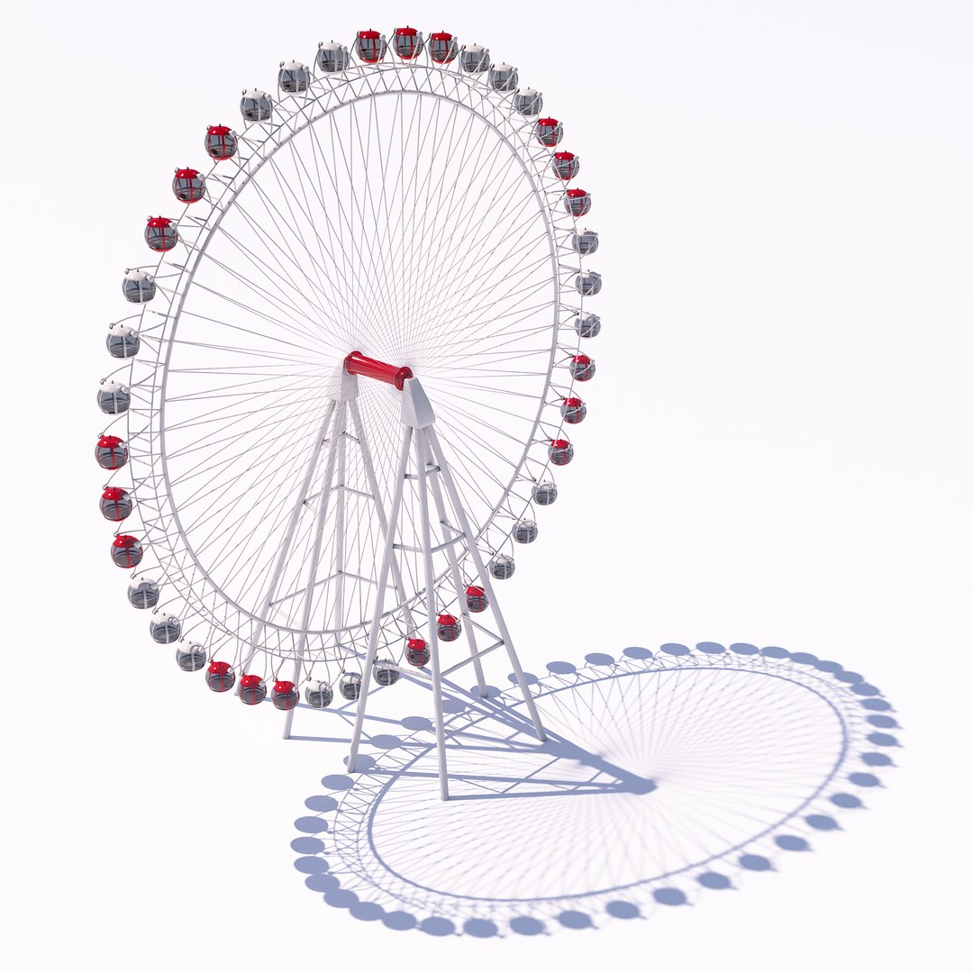 3D Heart Of Antalya Ferris Wheel Model - TurboSquid 1985328