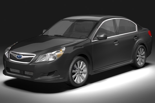 3ds max subaru legacy