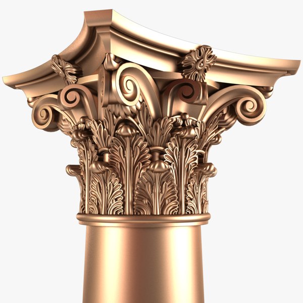 Corinthian Column 3D Models for Download | TurboSquid