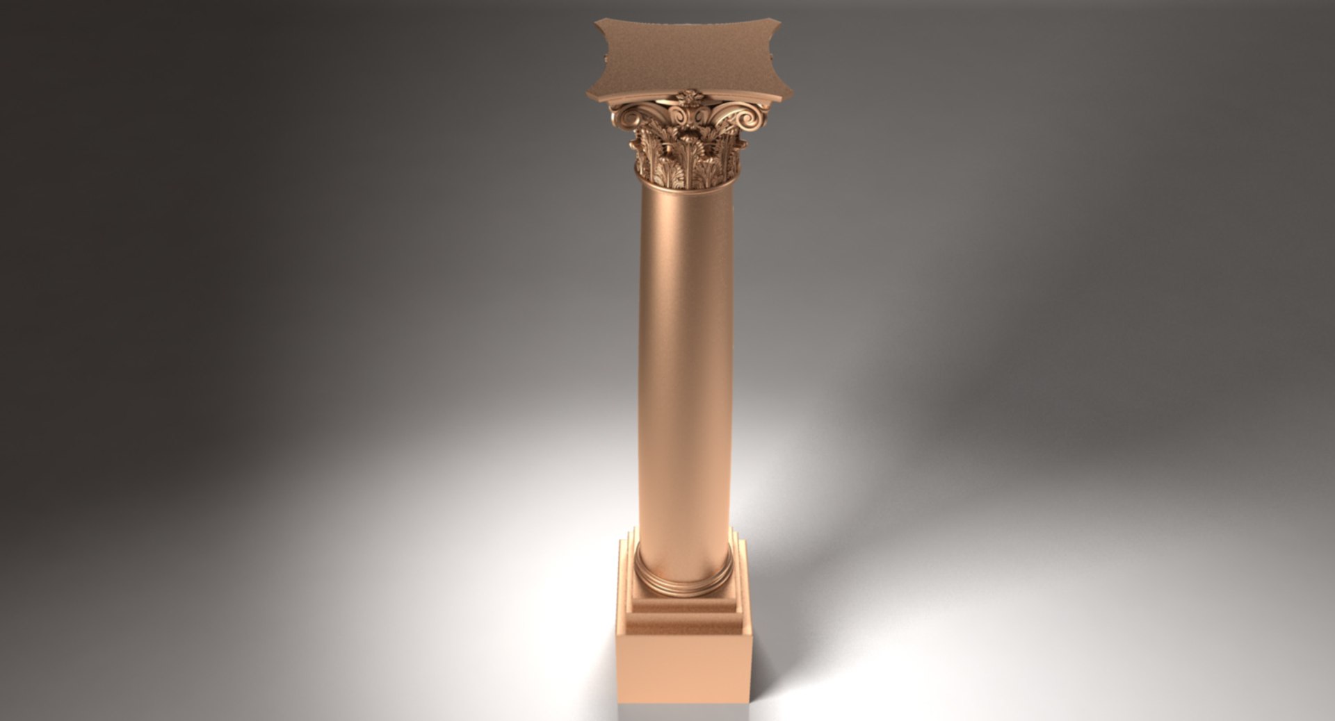 3D Column X2 - TurboSquid 1404910