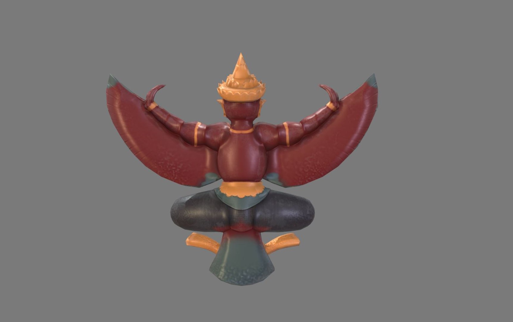 3D Garuda Statue - TurboSquid 1343374
