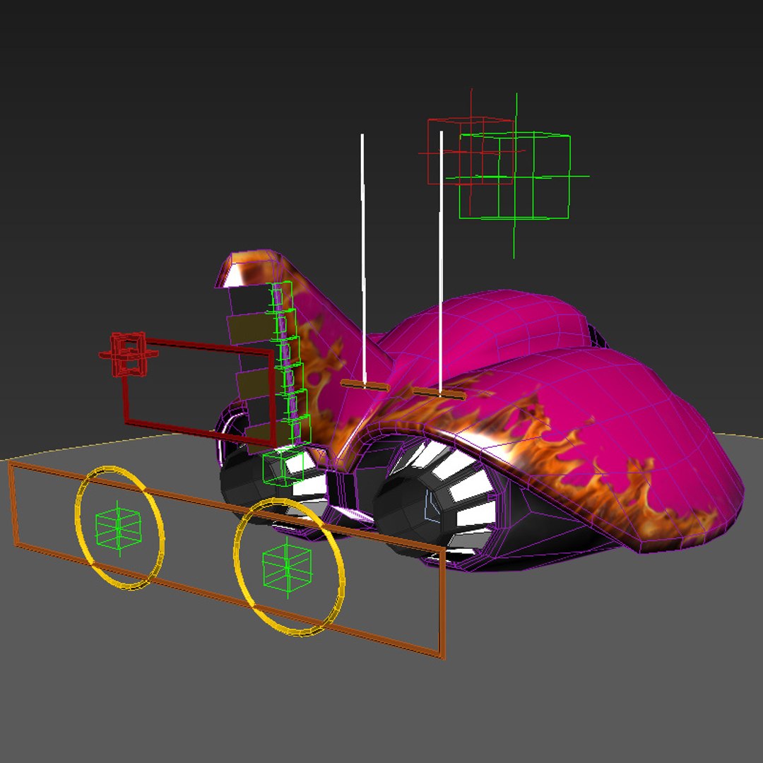 Stingray F-zero 3d Model