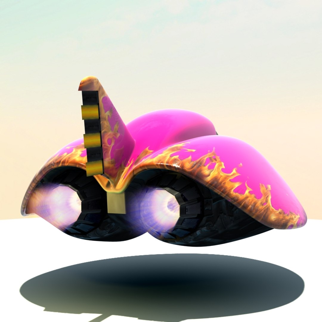 Stingray F-zero 3d Model