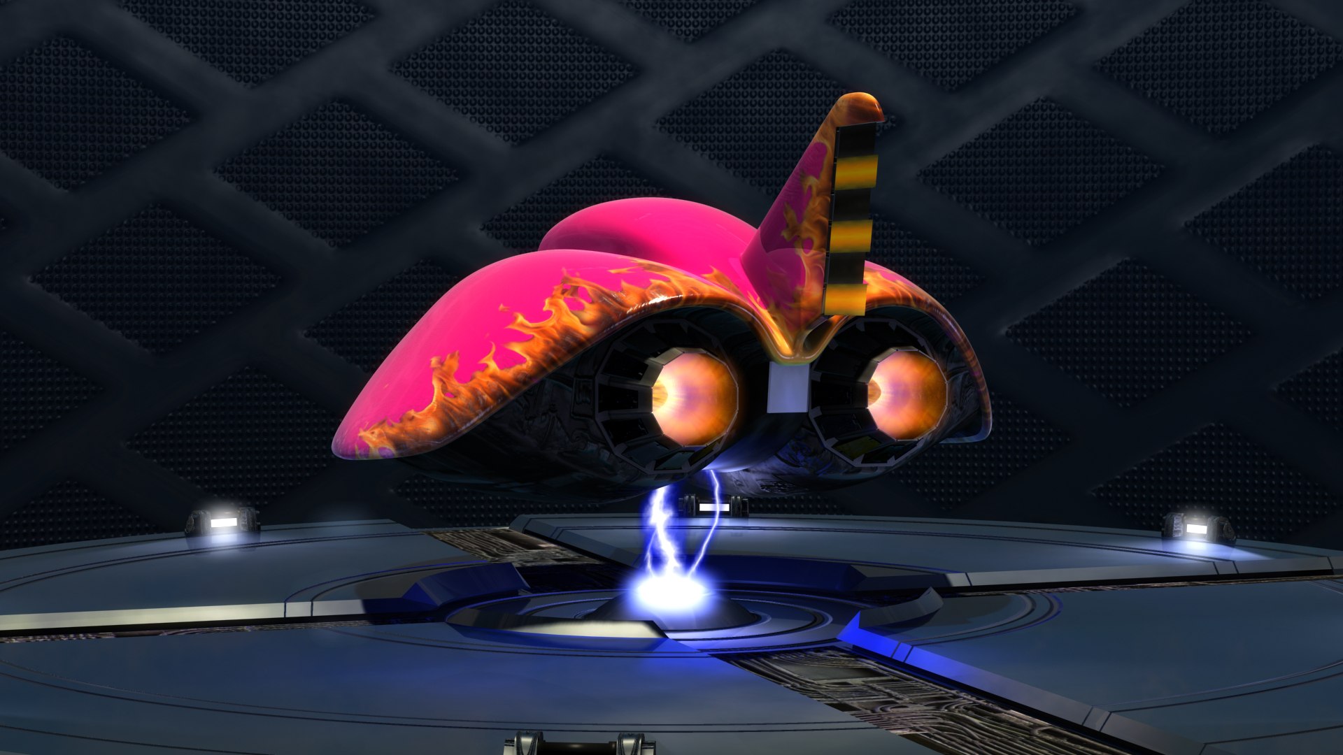 Stingray F-zero 3d Model