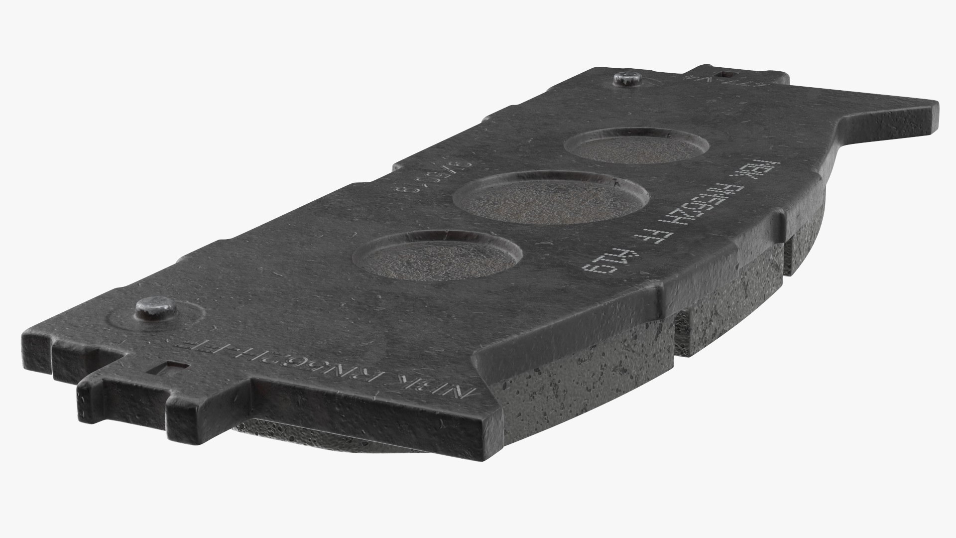 Front Brake Disk Pad 3D model - TurboSquid 1958544