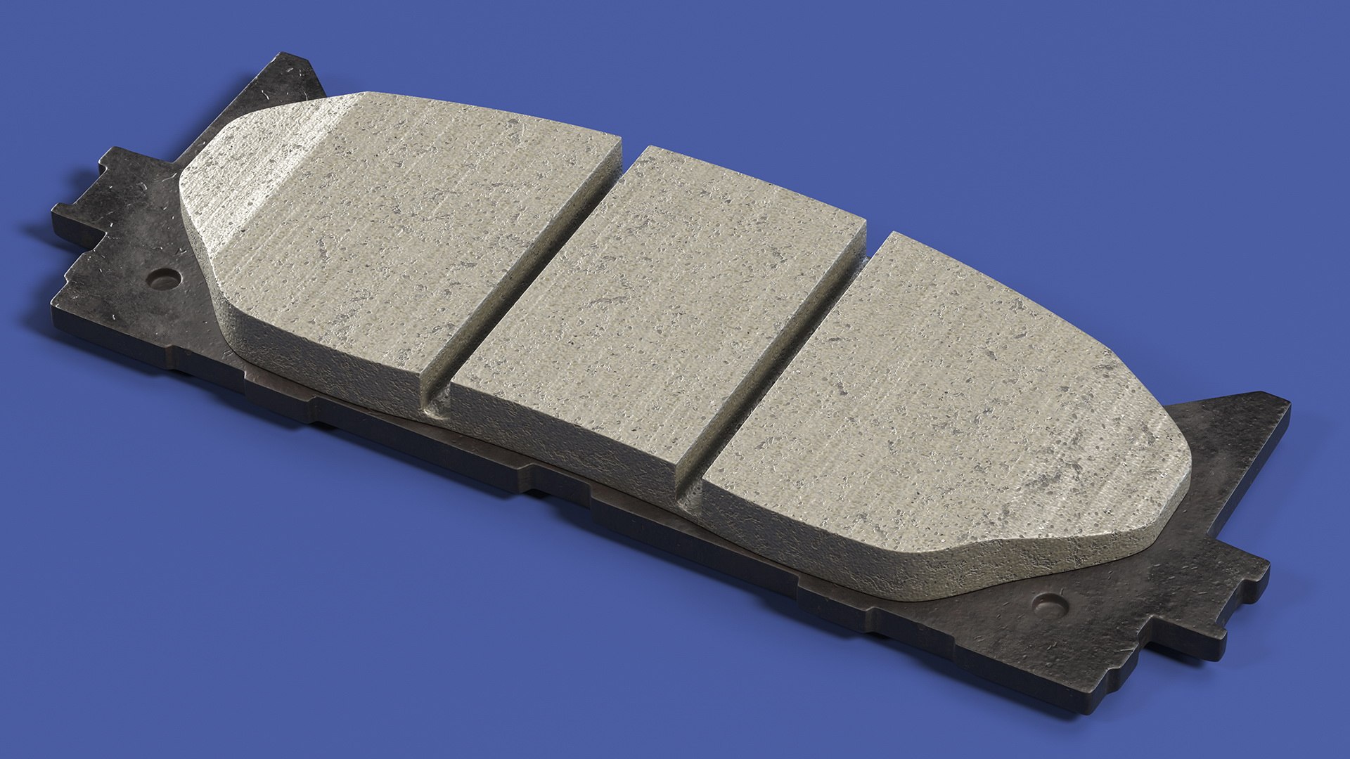 Front Brake Disk Pad 3D Model - TurboSquid 1958544