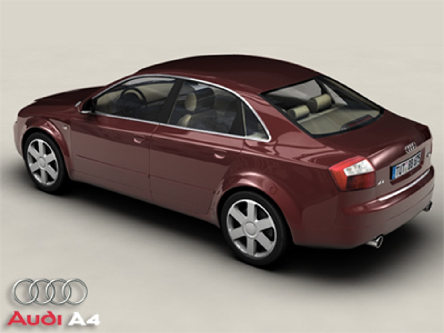 Audi A4 3d Model