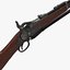3d photorealistic springfield musket rifles
