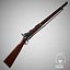 3d photorealistic springfield musket rifles