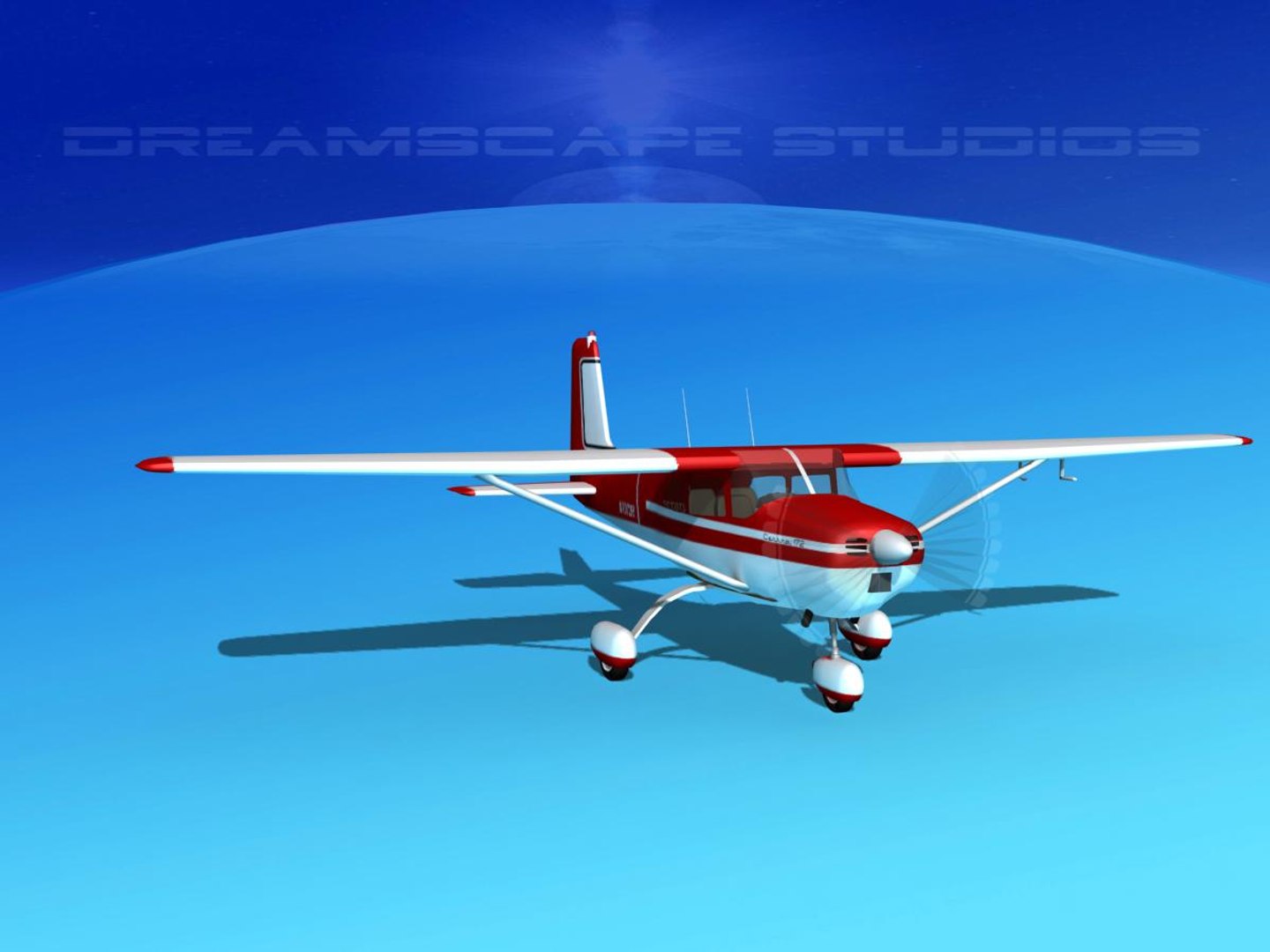 Cessna 172 Skyhawk 3d Dxf