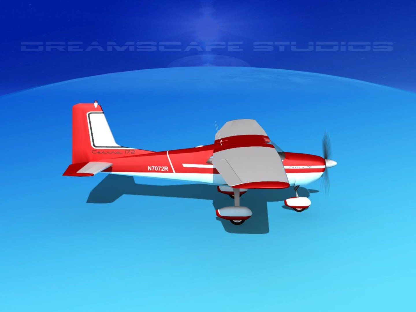 Cessna 172 Skyhawk 3d Dxf