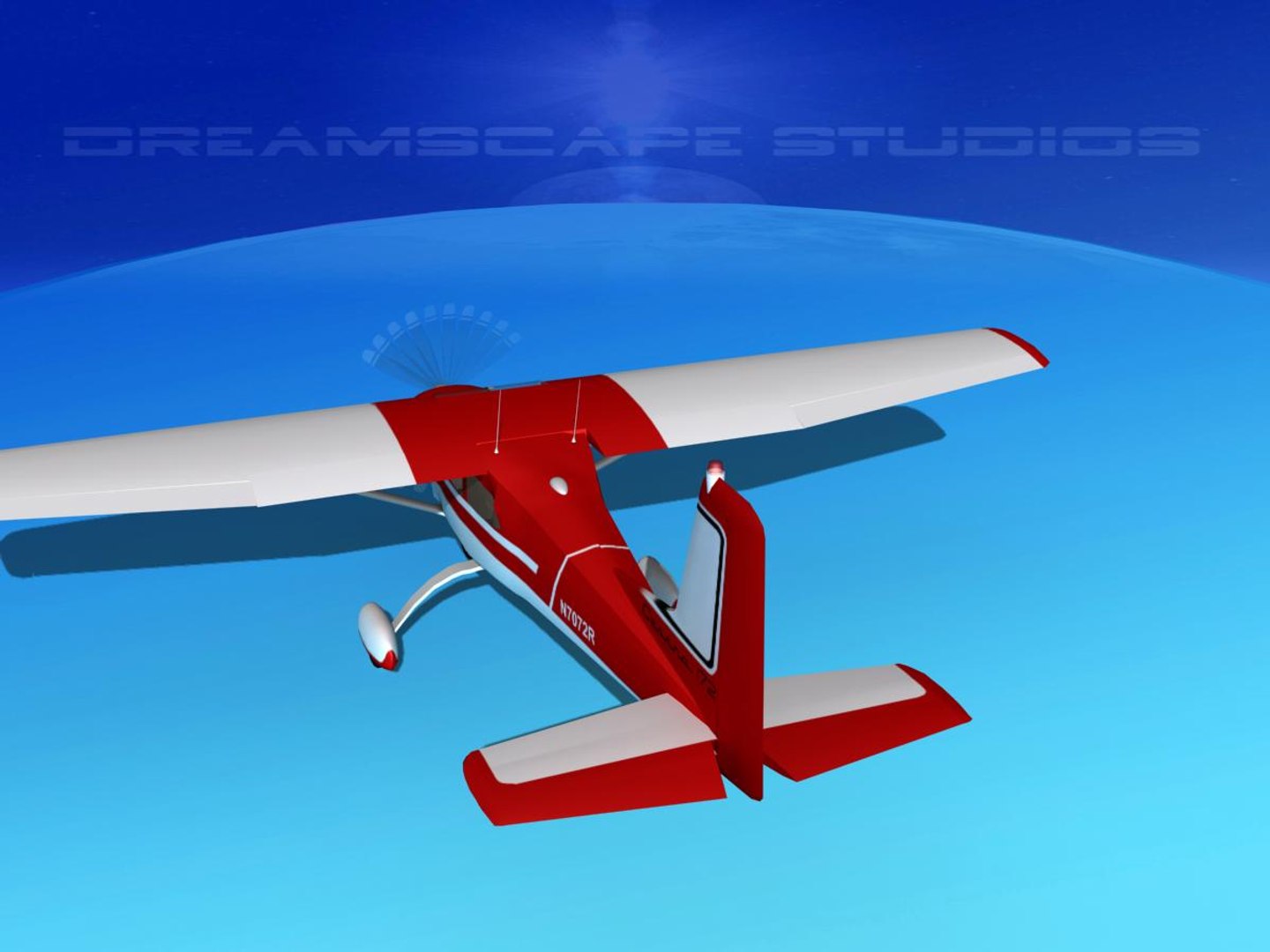 Cessna 172 Skyhawk 3d Dxf