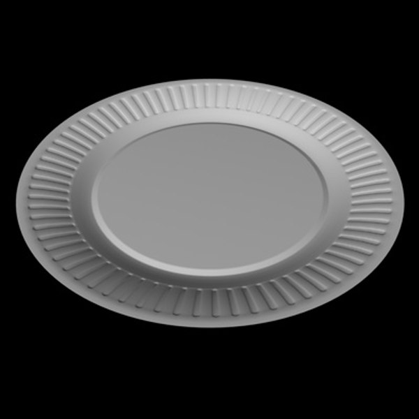 obj paper plate