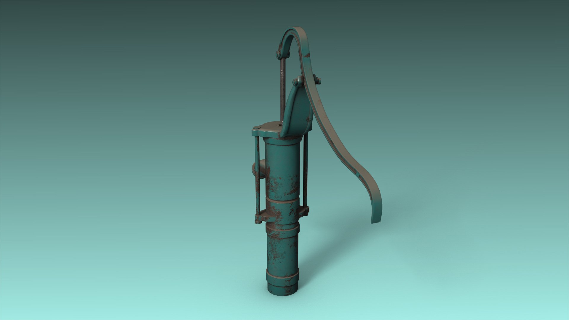 3D Low-poly Hand Water Pump Model - TurboSquid 1633951