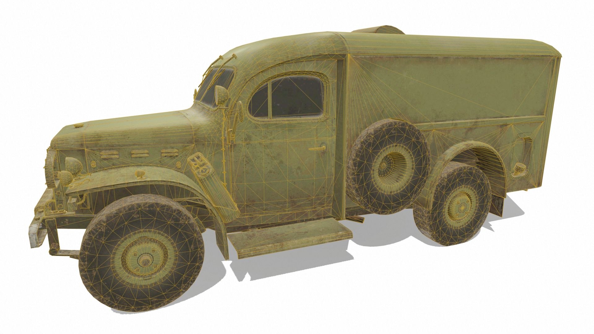 Wc 54 dodge model - TurboSquid 1536113