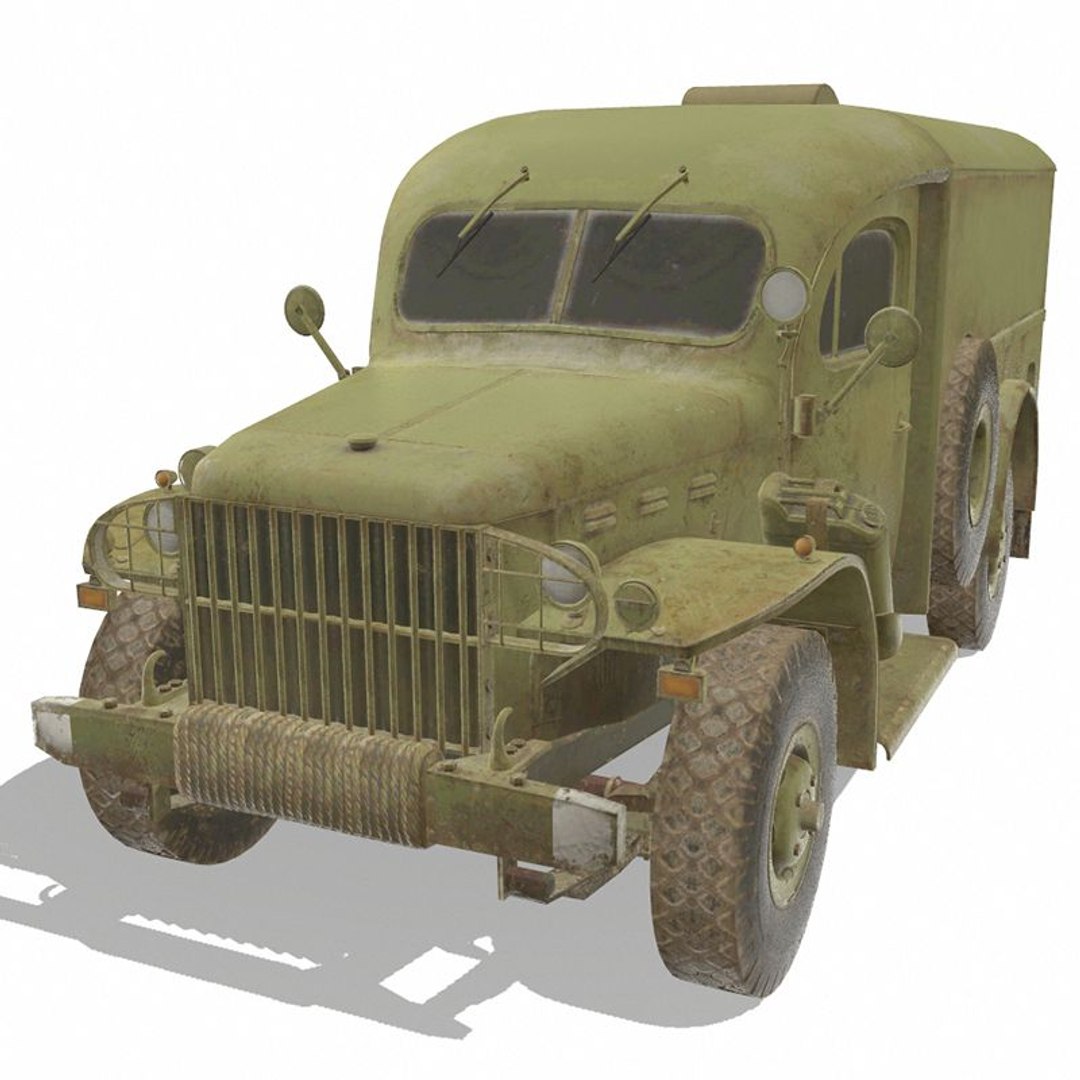 Wc 54 dodge model - TurboSquid 1536113