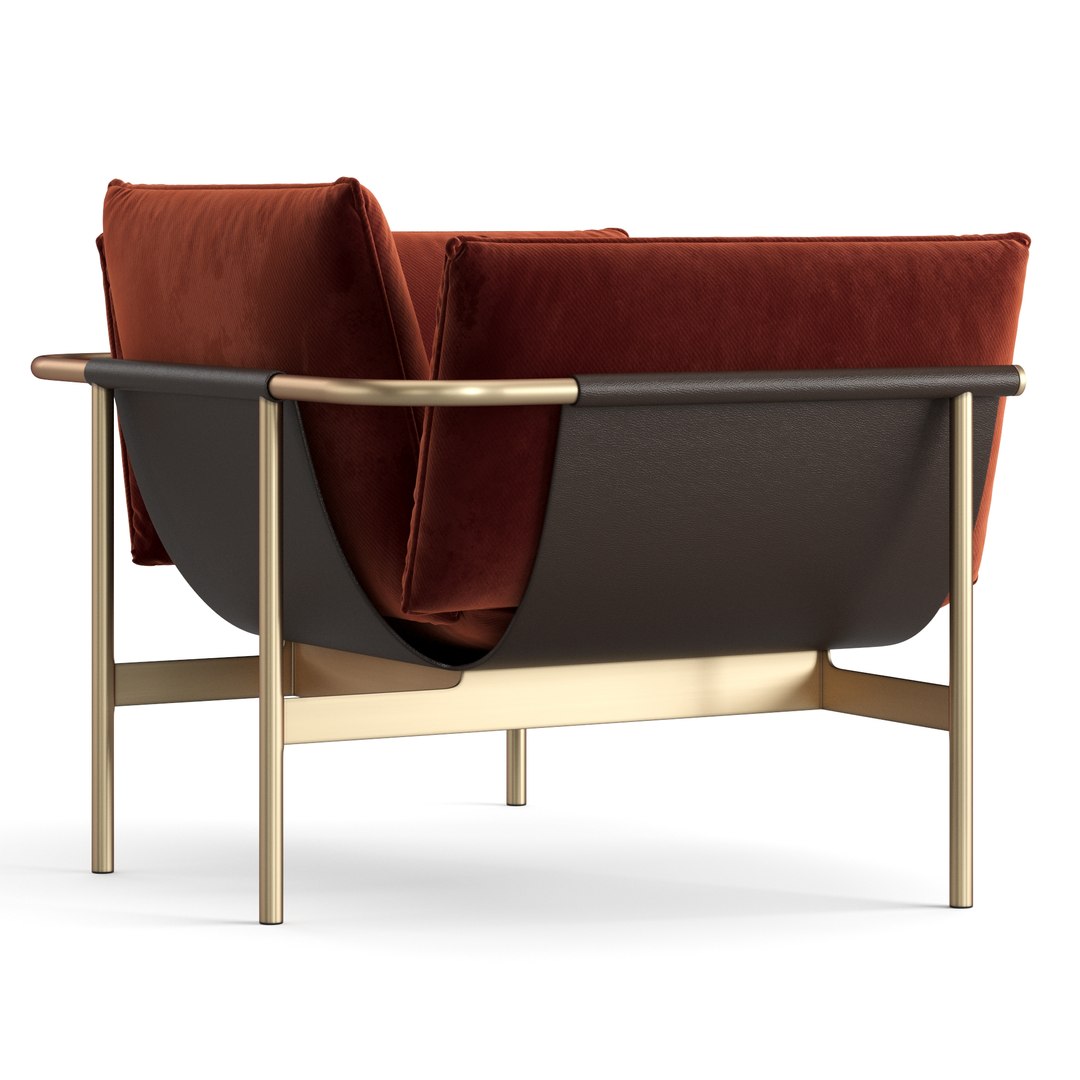 Fendi Casa Totu Armchair 3D Model - TurboSquid 2066512