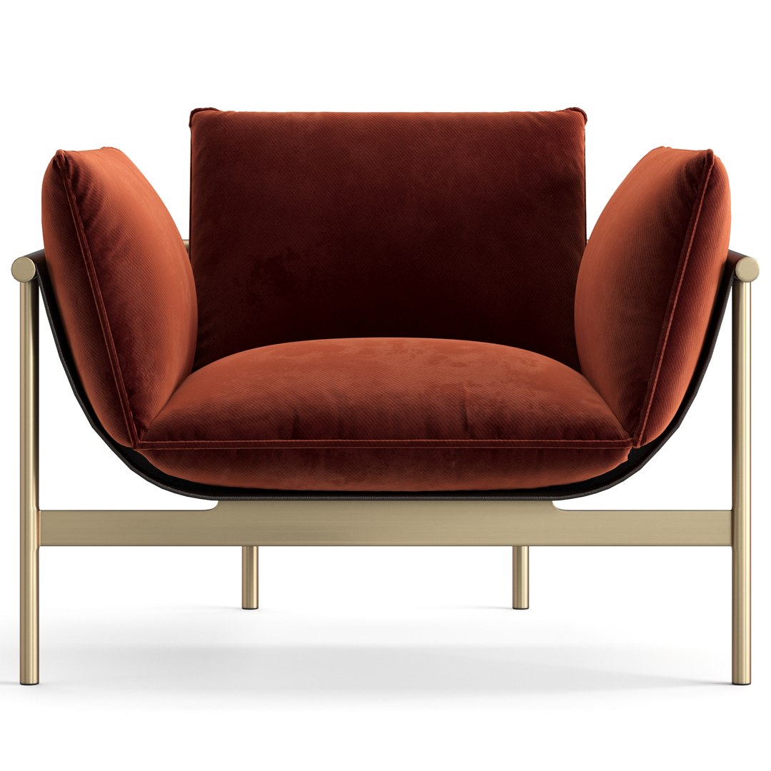 Fendi Casa Totu Armchair 3D Model - TurboSquid 2066512