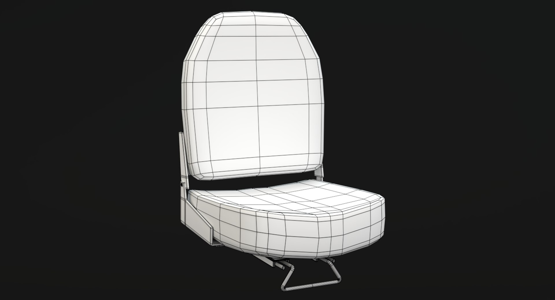 Boat Seat 3D Model - TurboSquid 1235052