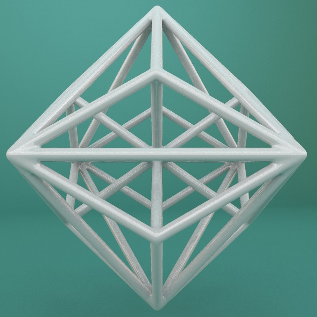 3d Model Geometric Shape