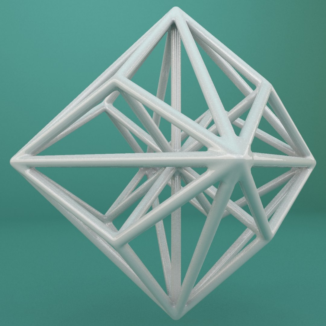 3d Model Geometric Shape