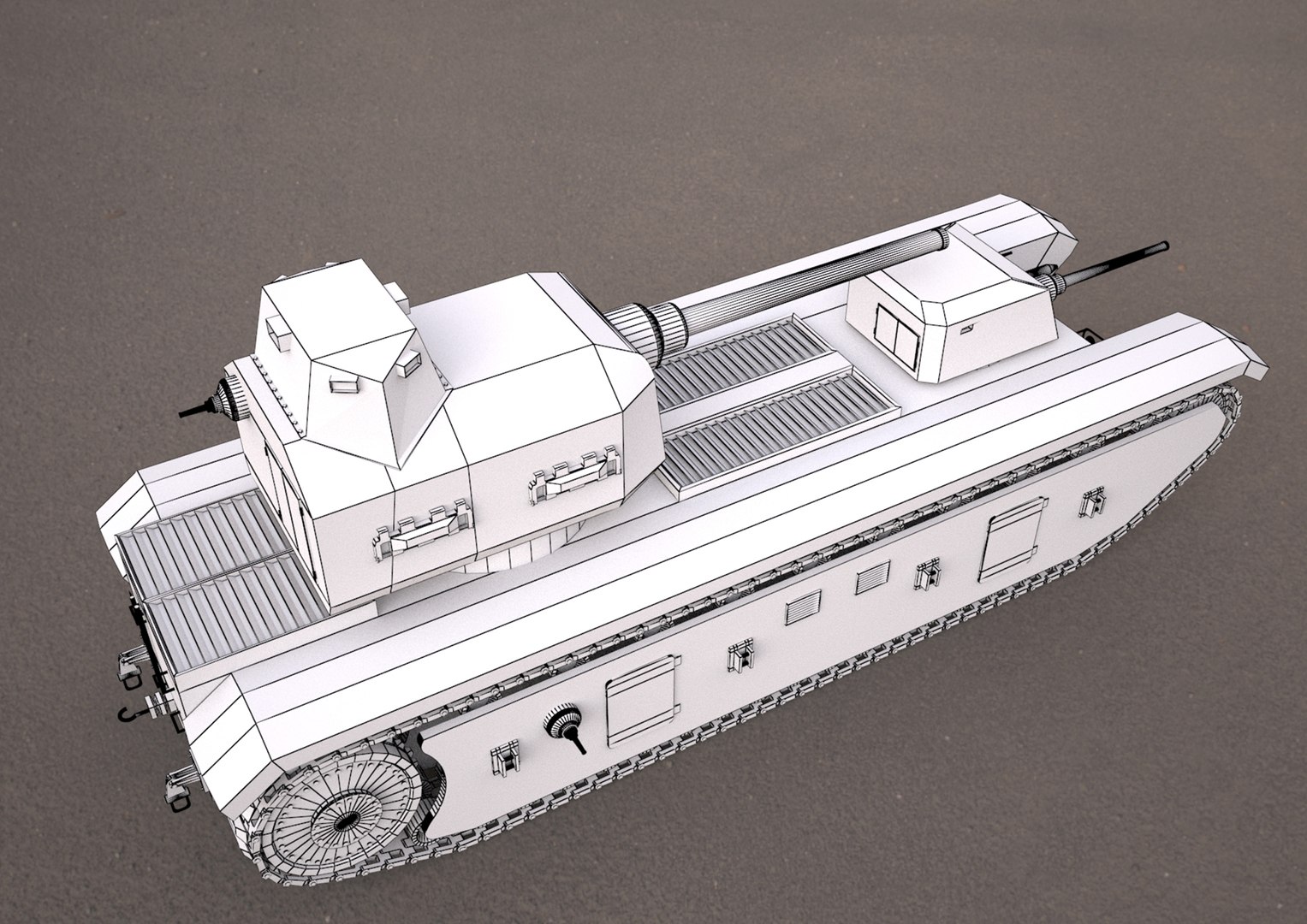3D FCM F1 TANK 3d Model - TurboSquid 2061923