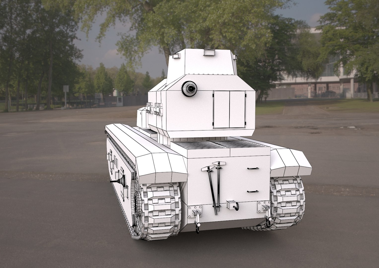 3D FCM F1 TANK 3d Model - TurboSquid 2061923
