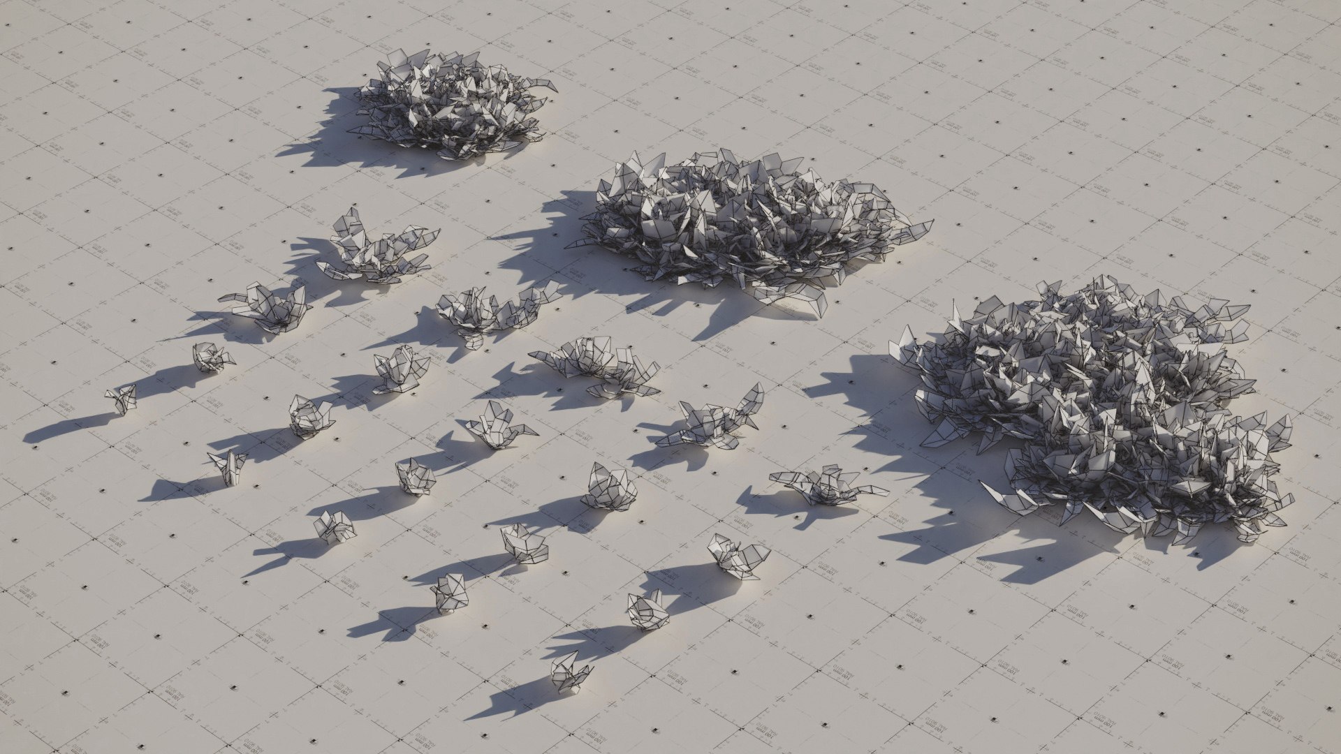 3D Model Moss 7 Species Stones - TurboSquid 1403092