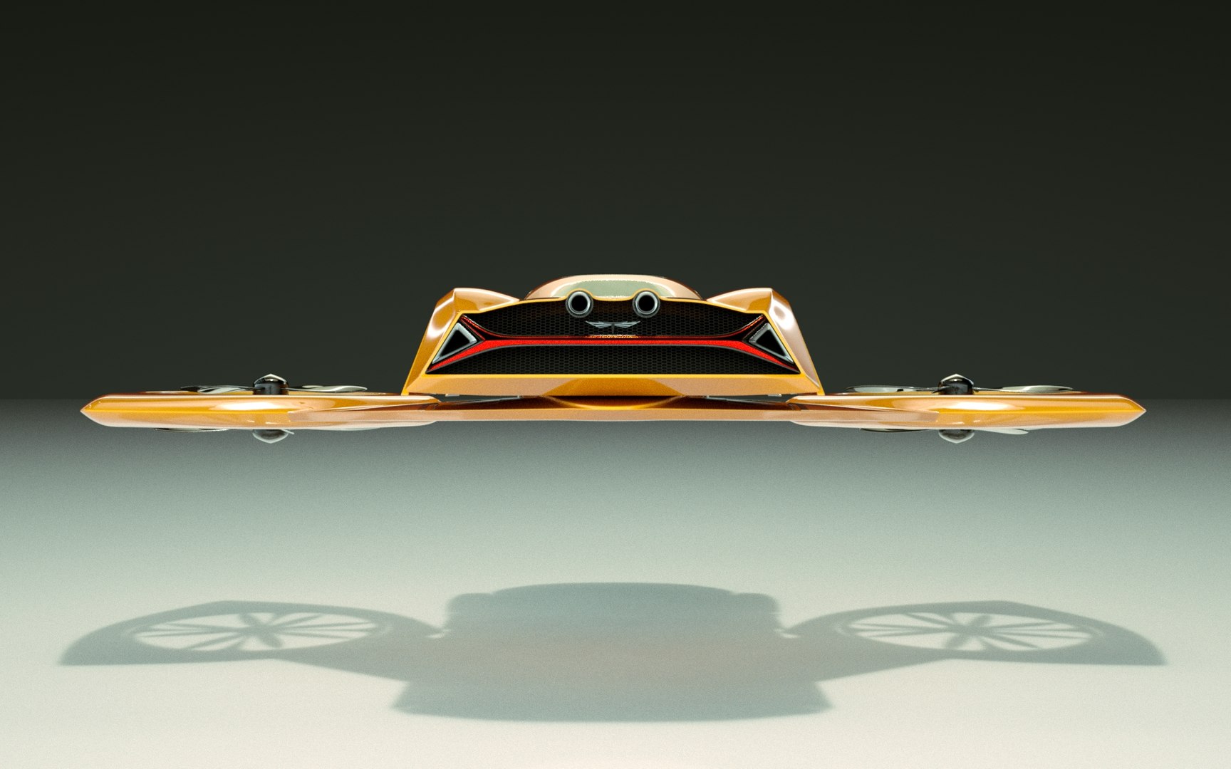 Car Copter 3D Model - TurboSquid 1211686