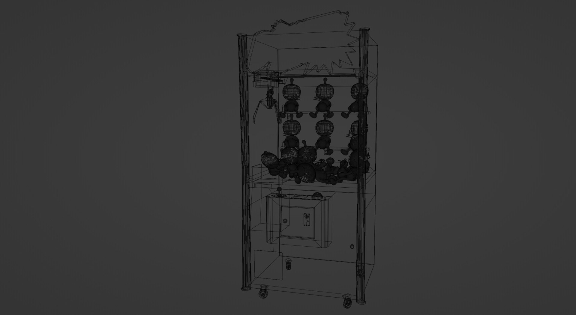 Bomberman Claw Machine 3D Model - TurboSquid 2118510