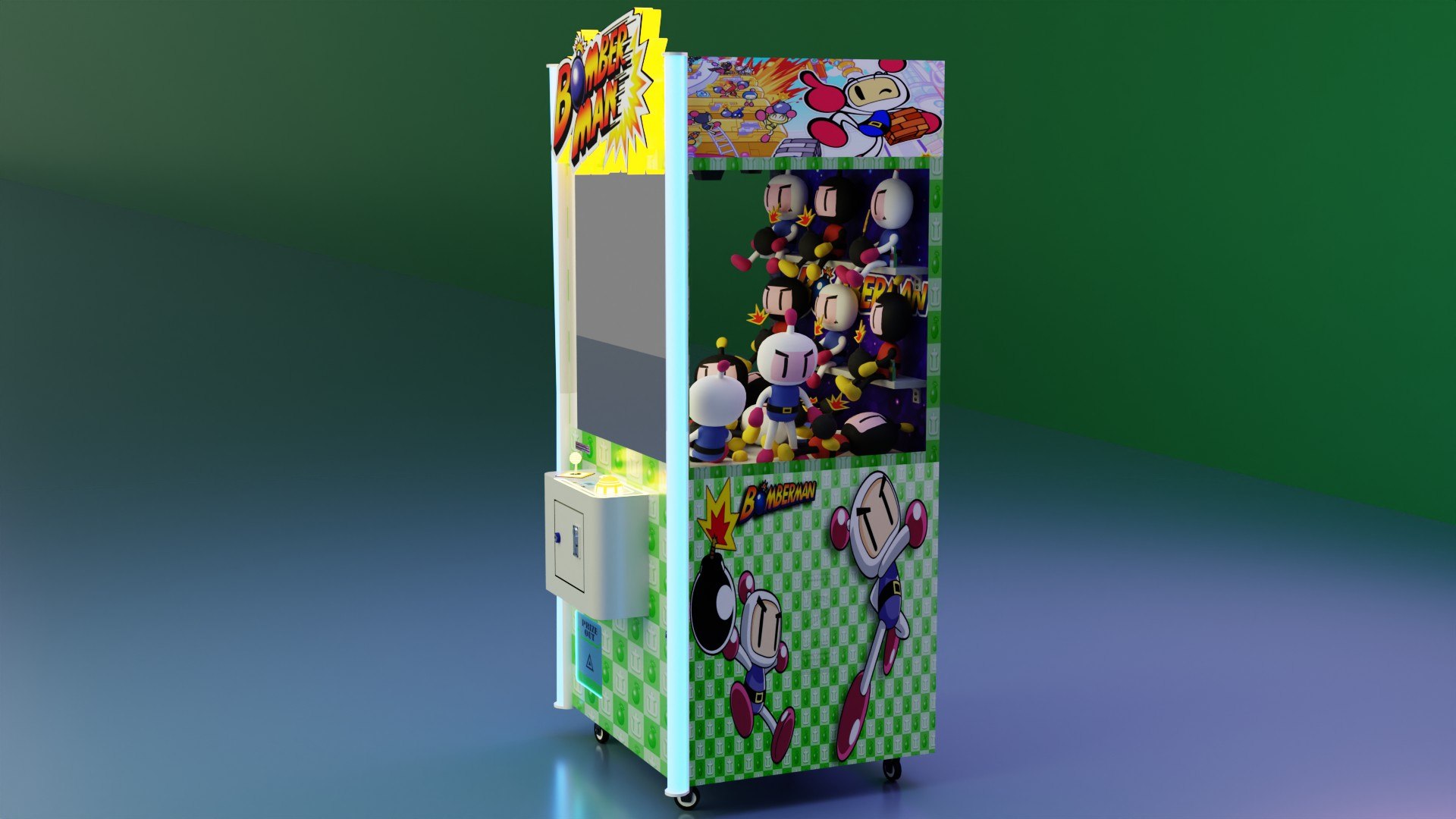Bomberman Claw Machine 3D Model - TurboSquid 2118510