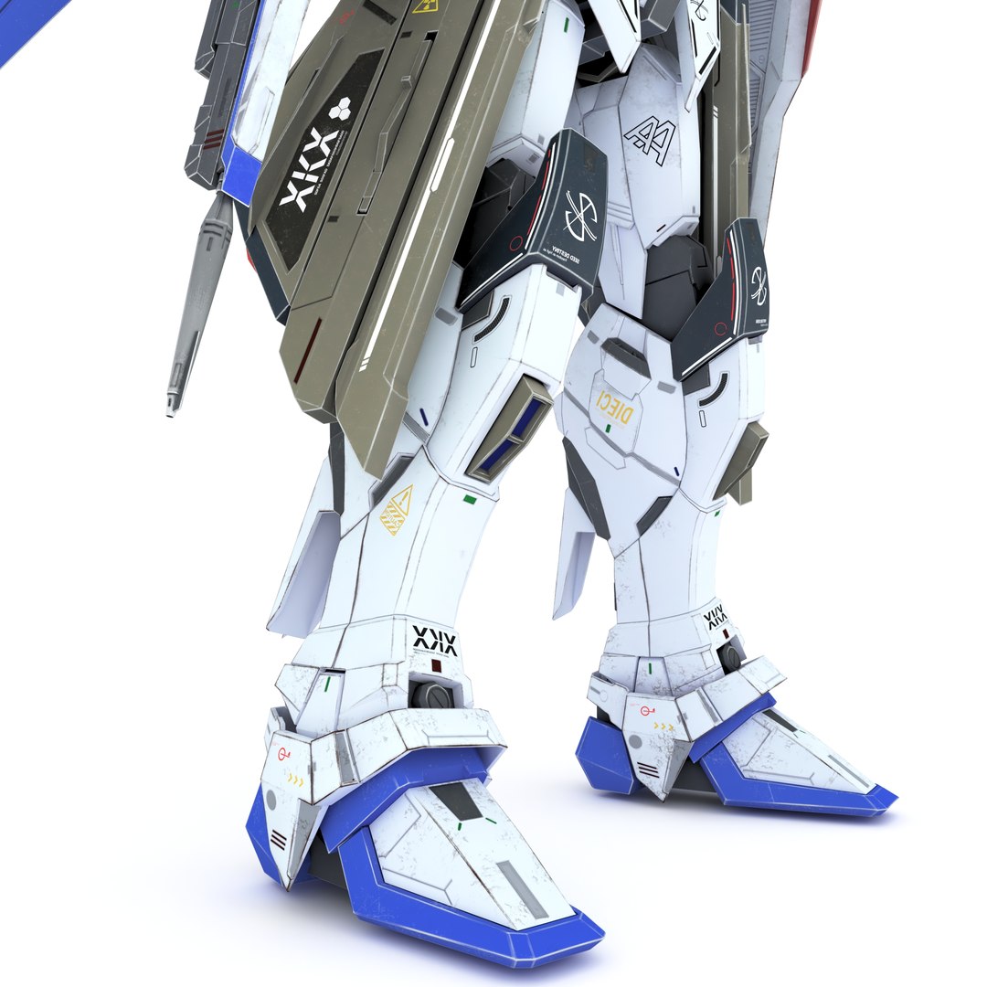 3D Model Mecha Seed Destiny Strike Freedom Model Kit - TurboSquid 2271896