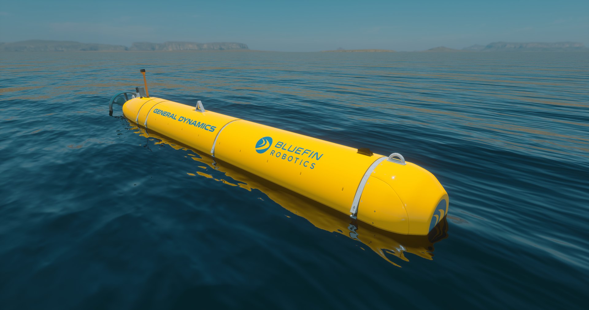 Bluefin-21 torpedo 3D - TurboSquid 1584143