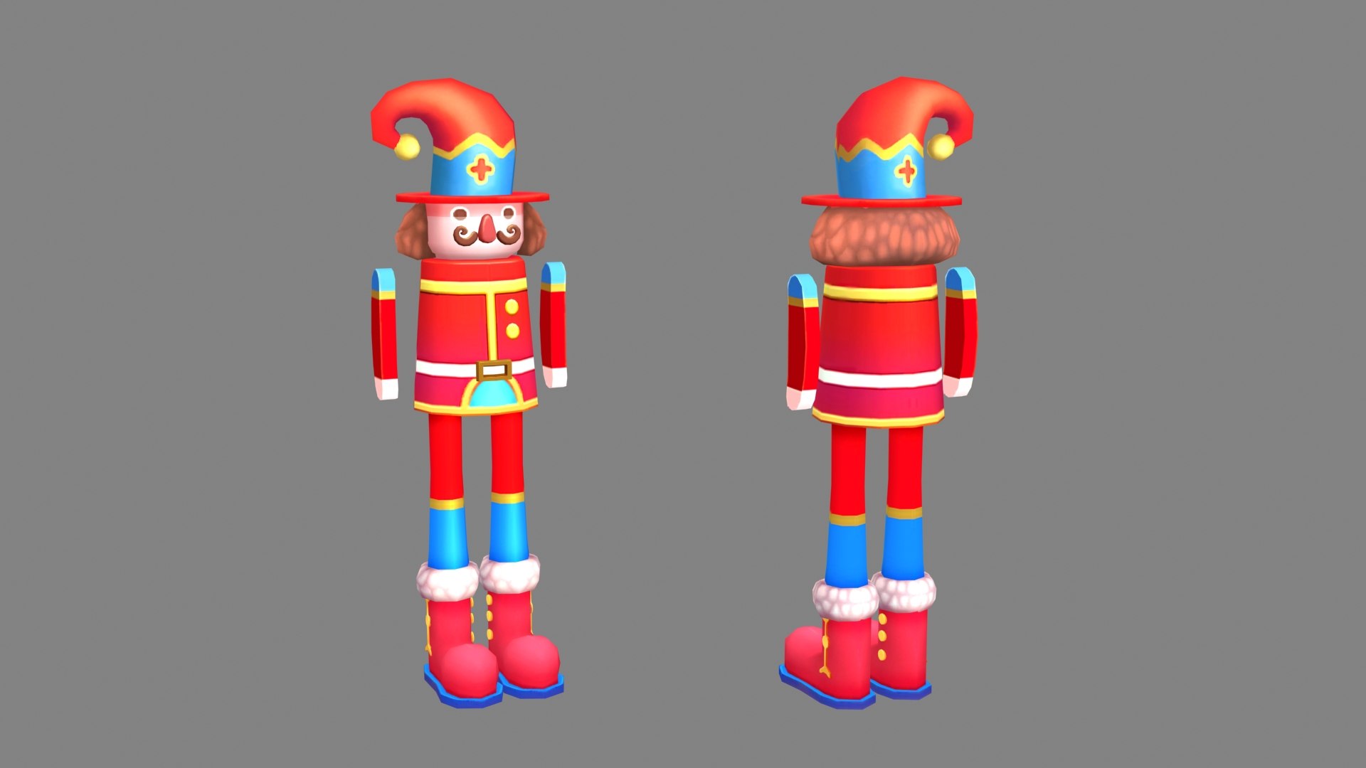3D model cartoon nutcracker - puppet guard - TurboSquid 1958950
