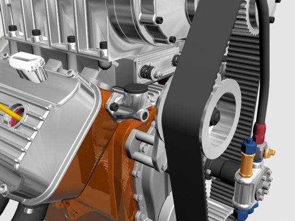 early hemi v8 blower 3ds