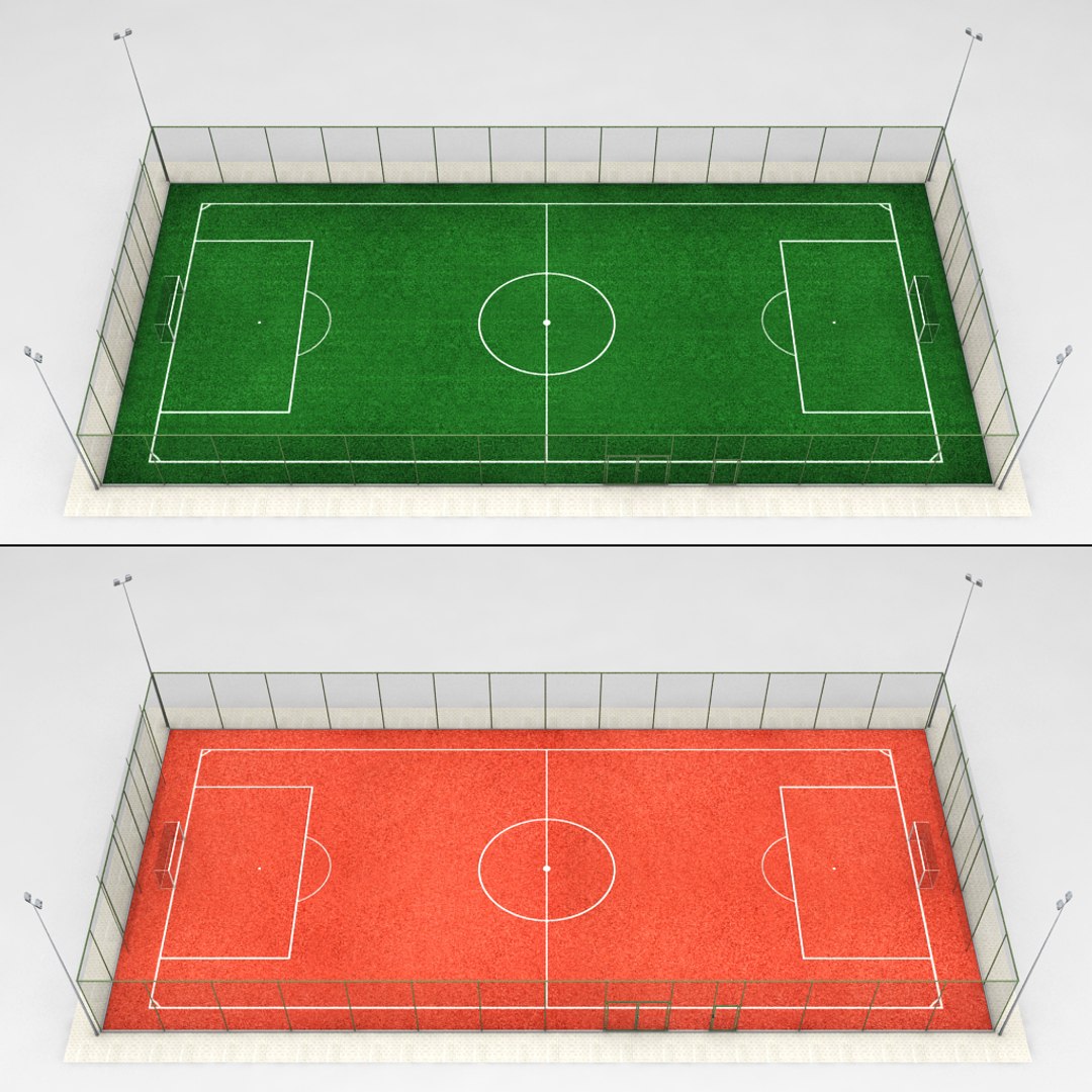 3d Football Soccer Stadium Field