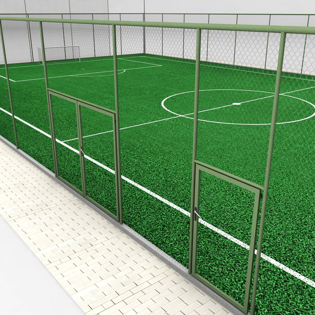 3d Football Soccer Stadium Field