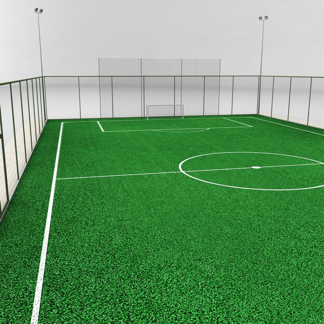 3d Football Soccer Stadium Field