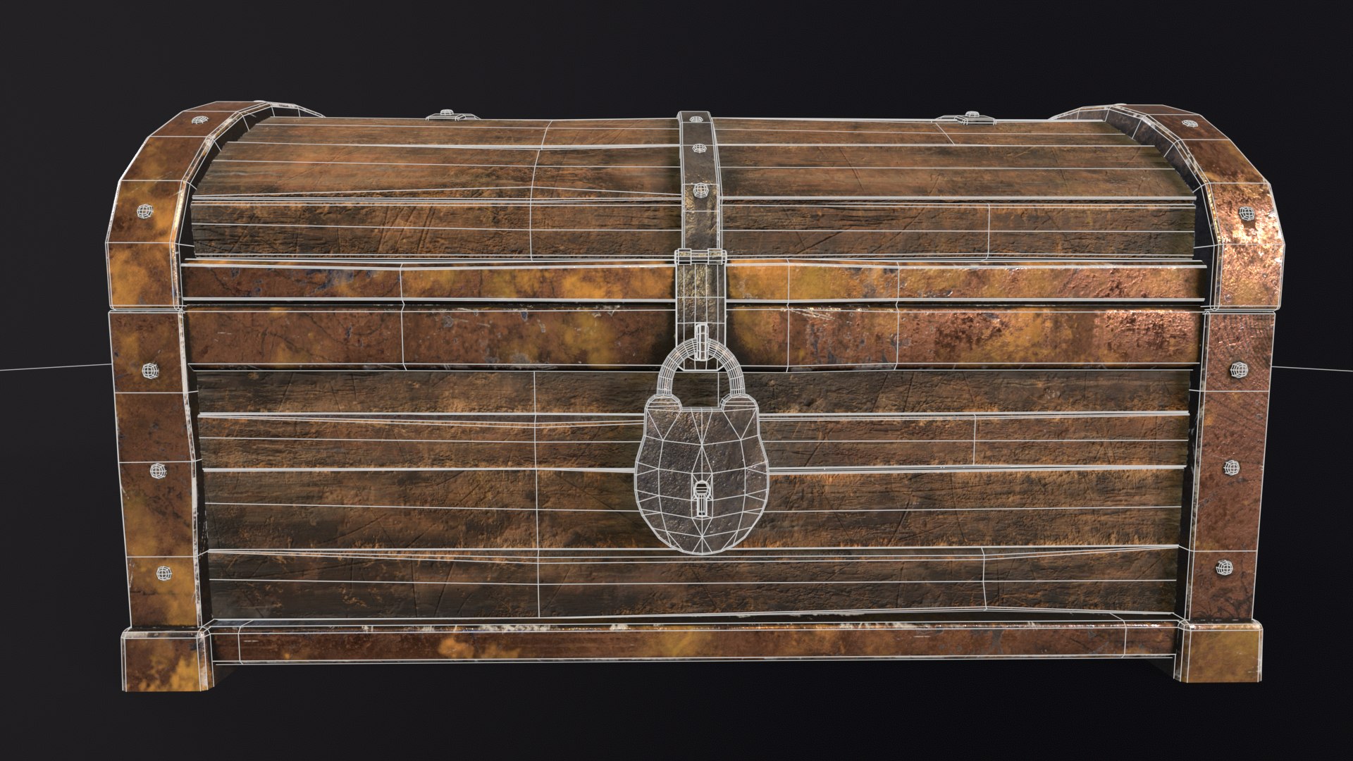 3D Medieval Treasure Chest - TurboSquid 2175718